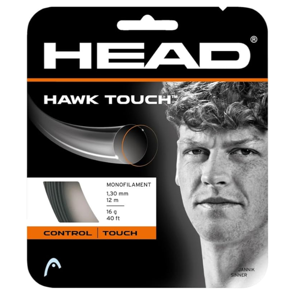 HEAD Hawk Touch 16G Grey Tennis String – Control the 'T' Sports