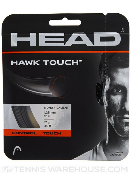 HEAD Hawk Touch 17G Grey Tennis String – Control the 'T' Sports